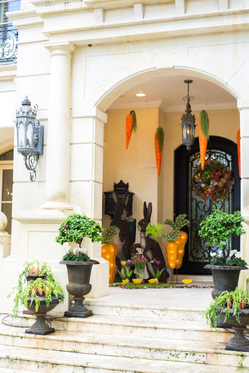 Outdoor Easter Decorations! | Turtle Creek Lane