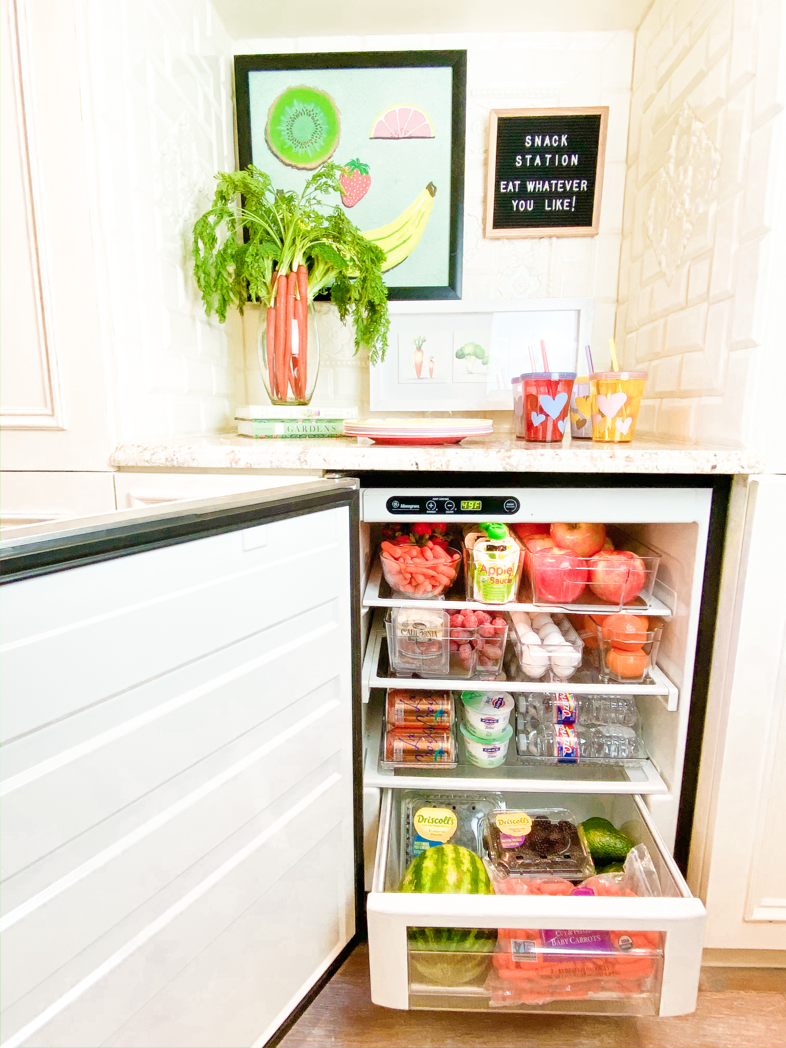A Healthy After School Snack Station For Your Kids | Turtle Creek Lane